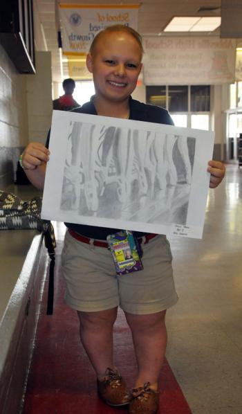 Abbeville High freshman, despite being 3-feet, 11 inches tall, stands ...